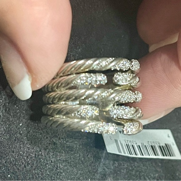 David Yurman | Jewelry | David Yurman 5 Rows Willow Ring With 44 Tcw ...